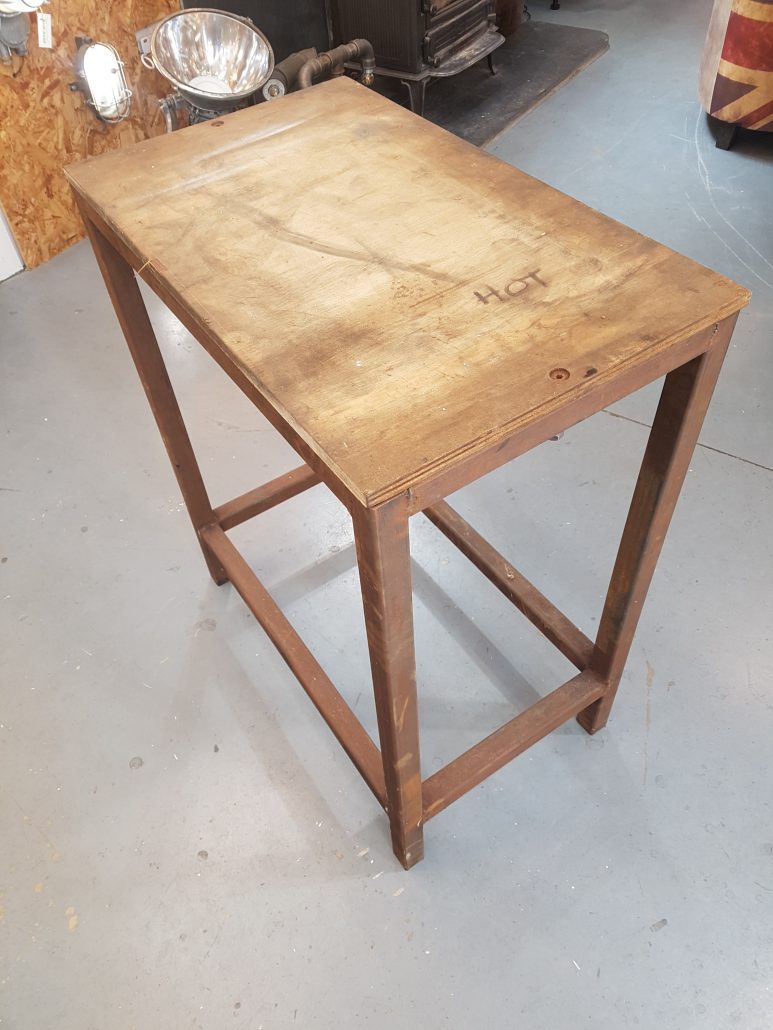 Rusty Work Bench – Industrial (sold) - GB Salvage