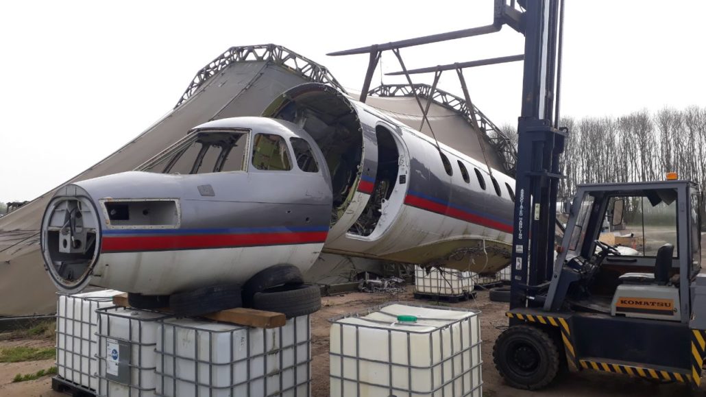 125 Fuselage Body (sold) - GB Salvage