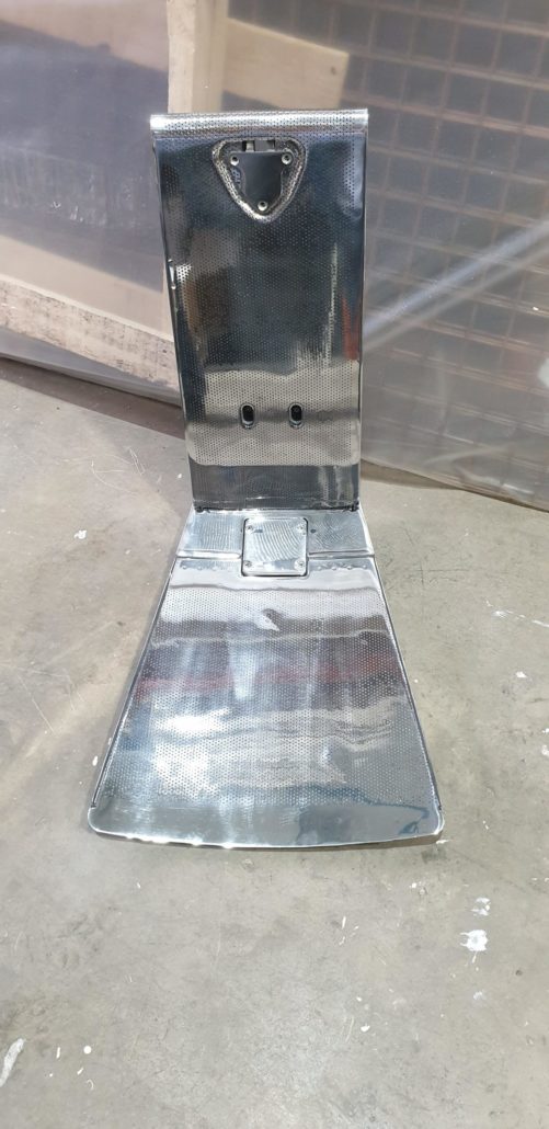 Polished Plane Bar Stool - GB Salvage
