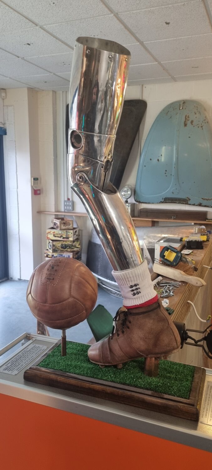 Metal Prosthetic Leg - GB Salvage